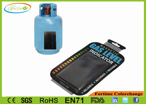 Safety Gas Bottle Level Gauge With LCD Colour Changing Guage