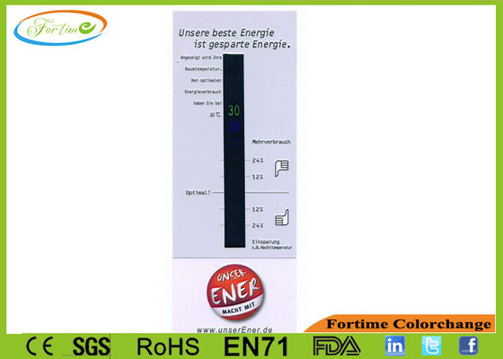 High Accuracy Color Changed Room Thermometer Card  For Home Care