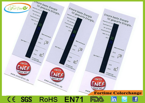 High Accuracy Color Changed Room Thermometer Card  For Home Care
