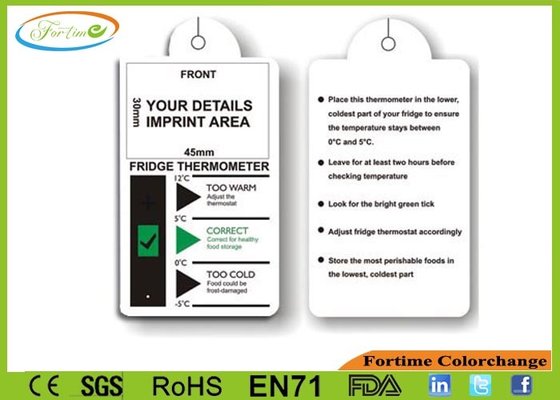LCD Kitchen Refrigerator Freezer Thermometer Card Energy Saving Promotional