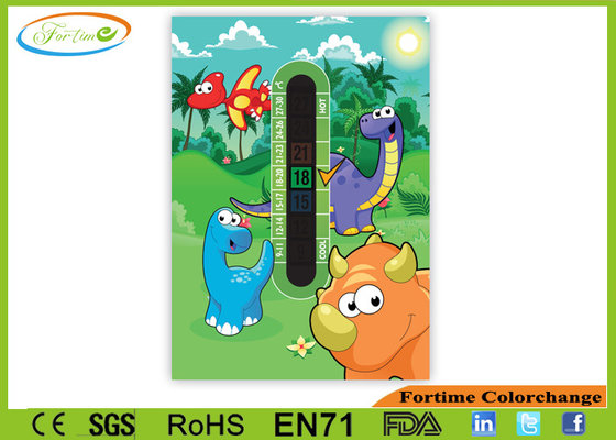 Nursery And Childrens Dinosaur Room Thermometer Card A6 Size
