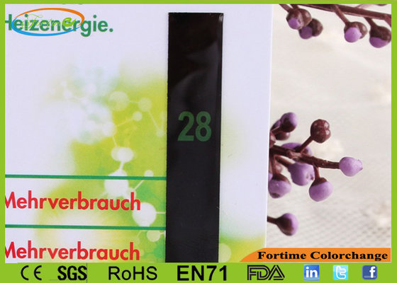 Eco - Friendly Nursery Room Liquid Crystal Thermometer For Baby Care