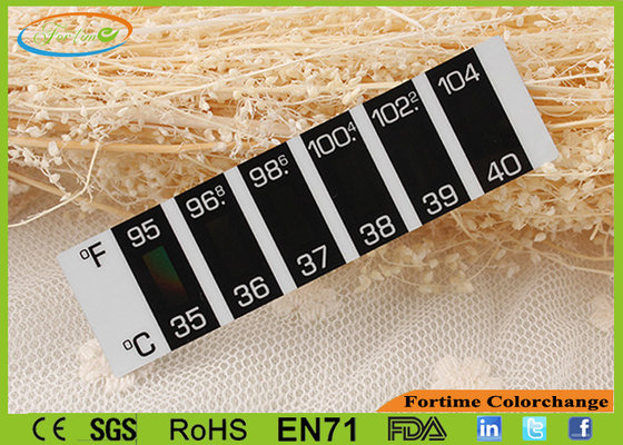 Child Kid Forehead Test Temperature Head Strip Thermometer Fever Body Baby