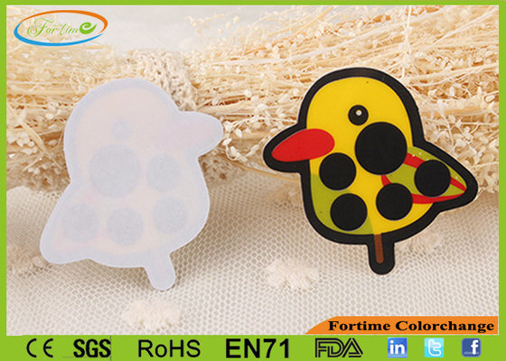 OEM Baby Care Liquid Crystal Thermometer Sticker With Carton Shape