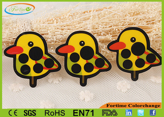 OEM Baby Care Liquid Crystal Thermometer Sticker With Carton Shape