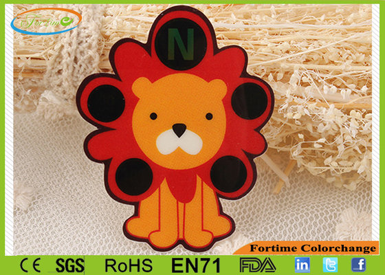 Cute Lion Shape Handy Baby Forehead Head Fever Temperature Stickers Accurate