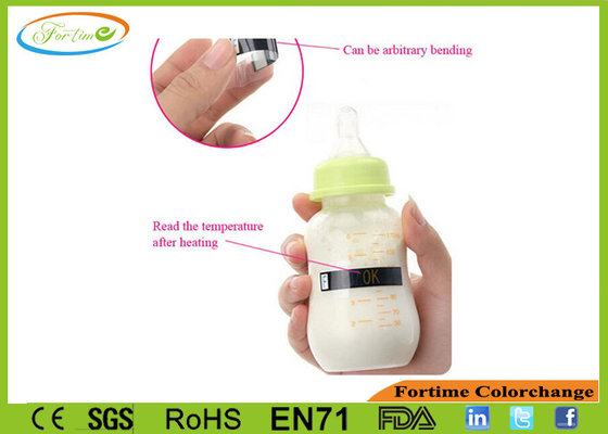High Accuracy Digital Safe Thermometer Stickers For Infant Milk Bottle
