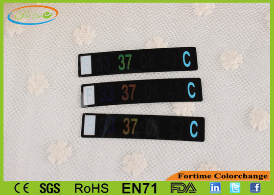 High Accuracy Digital Safe Thermometer Stickers For Infant Milk Bottle