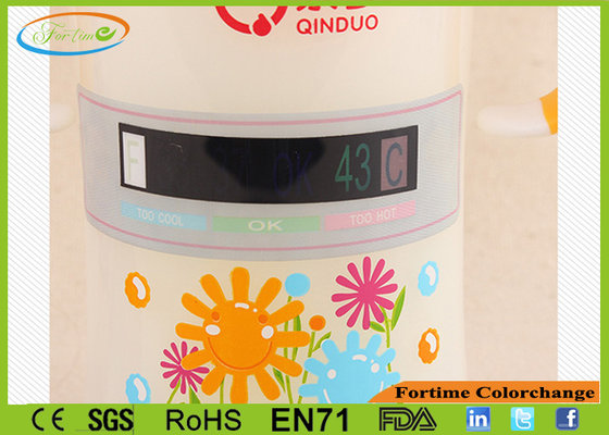 Milk Bottle Temperature Test Strip / Sticker Reusable For Baby Kids