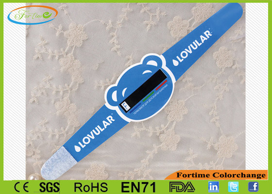 Blue European Nursery Feeding Bottle Thermometer For Kids , Convenient