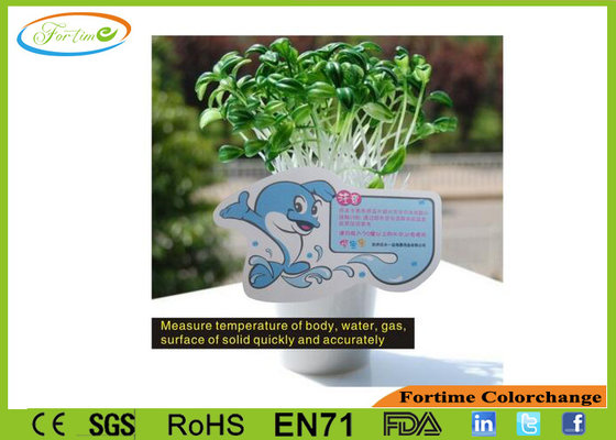 Healthy LCD Baby Room And Bath Thermometer Card Safety First