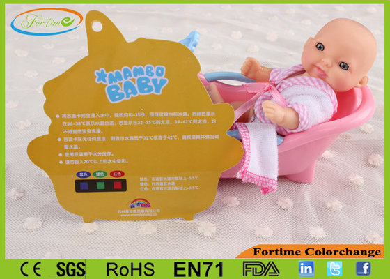 Promotional Baby Bath Thermometer Card / Safety 1st Baby Bath Temperature Thermometer
