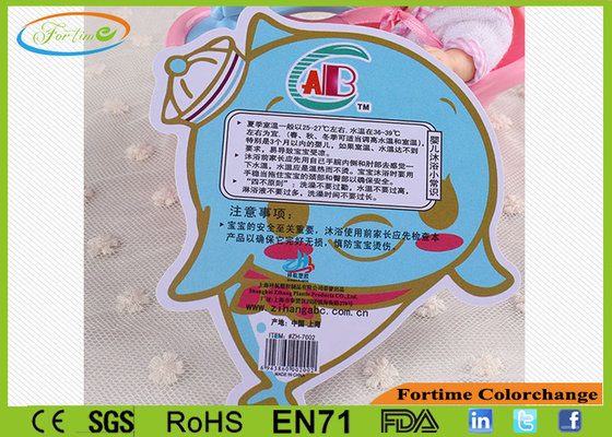 2 Years Digital Baby Bath Thermometer Card Cartoon Dophin Shape