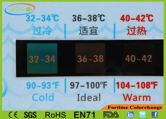 Accuracy Water Proof Baby Bath And Room Thermometer 32~42 Degree