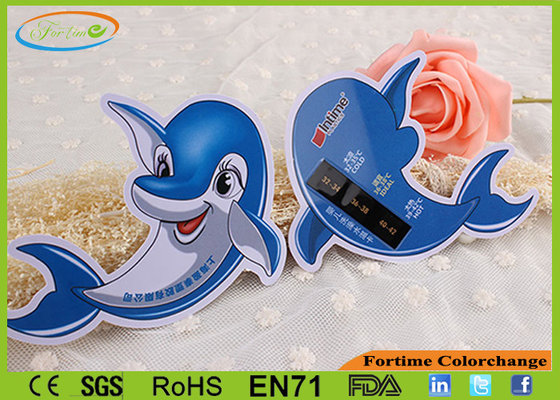 Cute Dophin Shape Baby Bath Thermometer Liquid Crystal Heat Sensitive