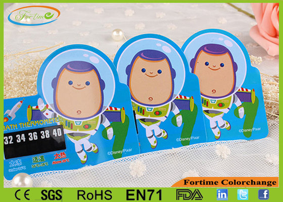 Home Care Portable Baby Bath Thermometer Cartoon Card Safety 1st