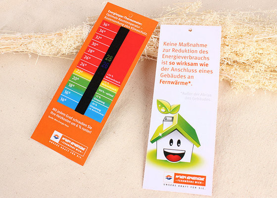 14℃ ~ 36℃ Household LCD Room Thermometer Card for Promotion Gift / Advertising Media