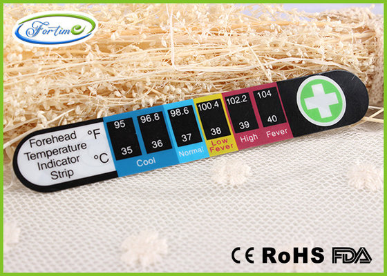 Fever Care Thermochromic Liquid Crystal Forehead Thermometer for Healthy 35℃ ~ 40 ℃