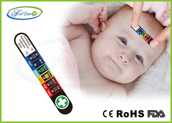 Fever Care Thermochromic Liquid Crystal Forehead Thermometer for Healthy 35℃ ~ 40 ℃