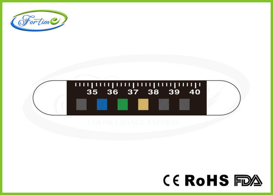 Flexible LC Forehead Thermometer Strip for Children Body Temperature