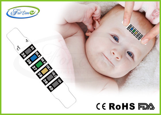 Household LCD Forehead Thermometer Strip Baby Care Fever Stickers
