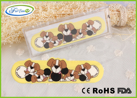 Cute Cartoon LCD Forehead Thermometer Sticker with Back Adhesive High Accuracy