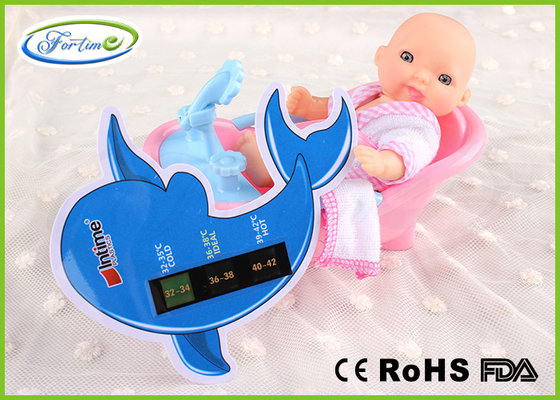 Color Changing Baby Bath Thermometer Strip Water Floating for Bathtub