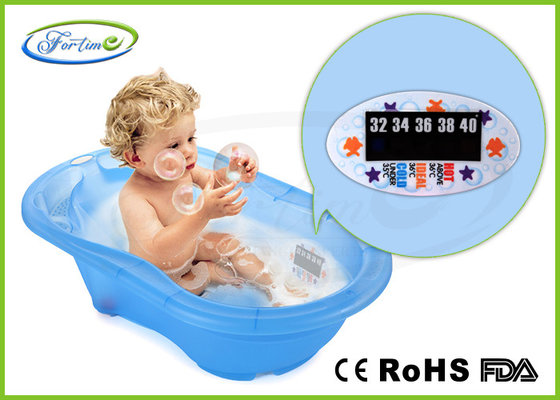 Heat-sensitive Liquid Crystal Baby Bath Thermometer Card For Baby Healthy Care 32 ~ 40 ℃
