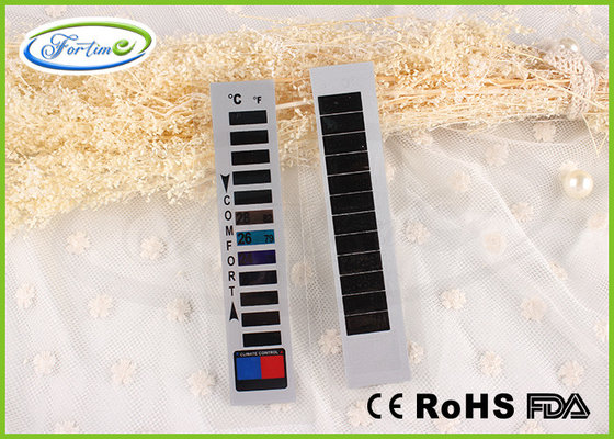 High Accuracy Liquid Crystal Thermometer Strips For Down Coat Temperature Checking
