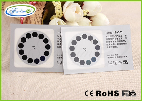 Commercial Promotion Gift Liquid Crystal Thermometer / Color Change Temperature Strips