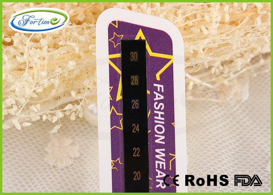 Colorful Digital Color Change Sport Clothing Thermometer Strip For Winter Warm Care