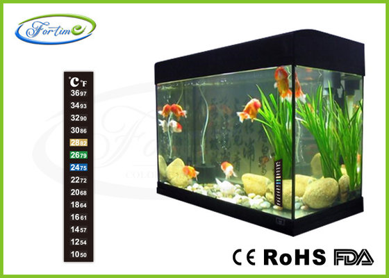 Heat-sensitive Liquid Crystal Aquarium Thermometer Sticker with Back Adhesive Stickers