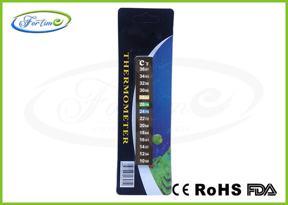 Heat-sensitive Liquid Crystal Aquarium Thermometer Sticker with Back Adhesive Stickers