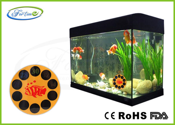 OEM  Liquid Crystal Aquarium Thermometer Sticker ,Tropical Fish Tank Thermometer Sticker