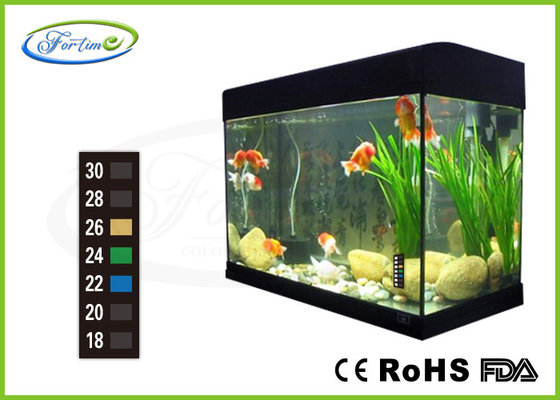 Custom PET Aquarium Thermometer Strip For Fish Tank Temperature 18 - 30℃