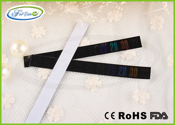 PET Adhesive Color Change Thermometers , Reusable Liquid Crystal Thermometer