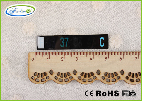 LCD Reusable Temperature Strip Reversible PET Sheet Accuracy