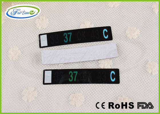 LCD Reusable Temperature Strip Reversible PET Sheet Accuracy