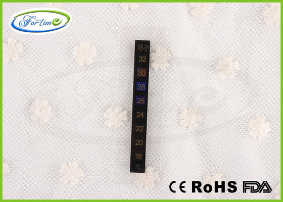 Color Change LCD Thermometer Strip , Accurate Liquid Crystal Thermometer