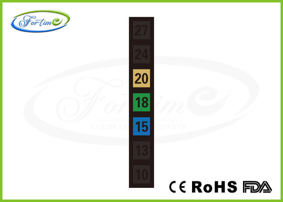 Indoor Room / Aquarium LCD Thermometer Strip with Liquid Crystal