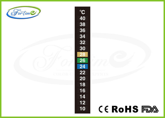Home Feverscan LCD Thermometer Strip for Wine / Freezer / Milk Bottle Labels