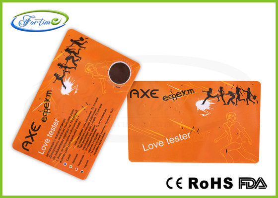 Healthy Care Liquid Crystal Full Color Printing Stress Mood Test Card with Color Changing