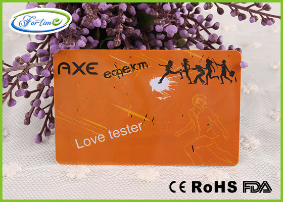 Healthy Care Liquid Crystal Full Color Printing Stress Mood Test Card with Color Changing