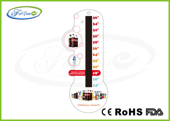 Key Shape PP Room Thermometer Card 14 ℃ to 36℃ Baby Room Temperature Gauge