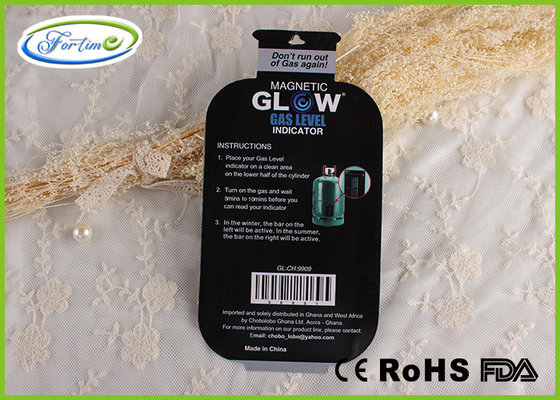 Eco-friendly Reusable LC Liquid Crystal Gas Level Indicator For Caravan , Camping And Boats