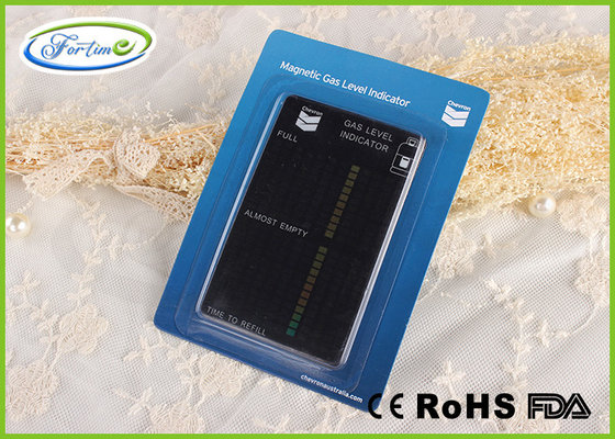 LCD Color Changing Thermometer Magnetic Gas Level Indicator for Promotional Gift