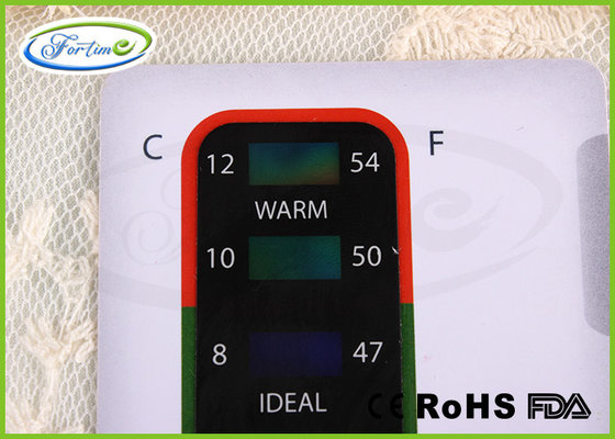 Home Kitchen LCD Refrigerator Thermometer Card External Temperature Sensor 0 - 18℃