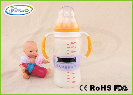 OEM Reusable Baby Safe Digital Milk Bottle Thermometer With LCD Display 33 - 43℃