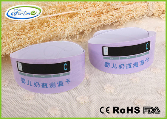 OEM Reusable Baby Safe Digital Milk Bottle Thermometer With LCD Display 33 - 43℃