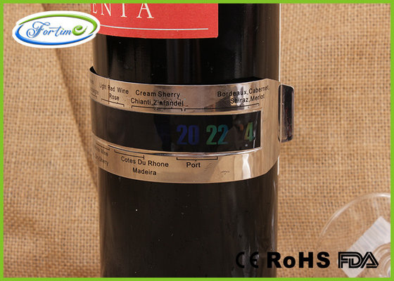 Accurate And Reusable Stainless Steel Wine Bottle Digital Thermometer Temperature